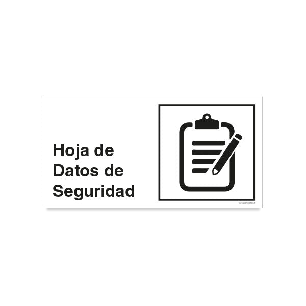 Hoja de Datos de Seguridad – Señaléticas Estampa