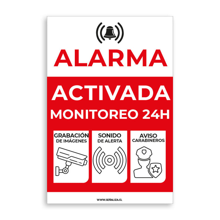 Alarmas y CCTV – Señaléticas Estampa