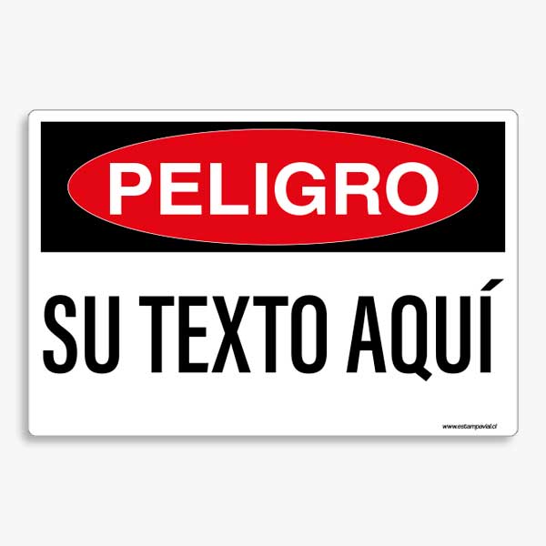 Señalética Horizontal Peligro H1 – Señaléticas Estampa