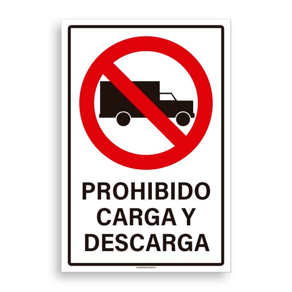 Prohibido Carga y Descarga – Señaléticas Estampa
