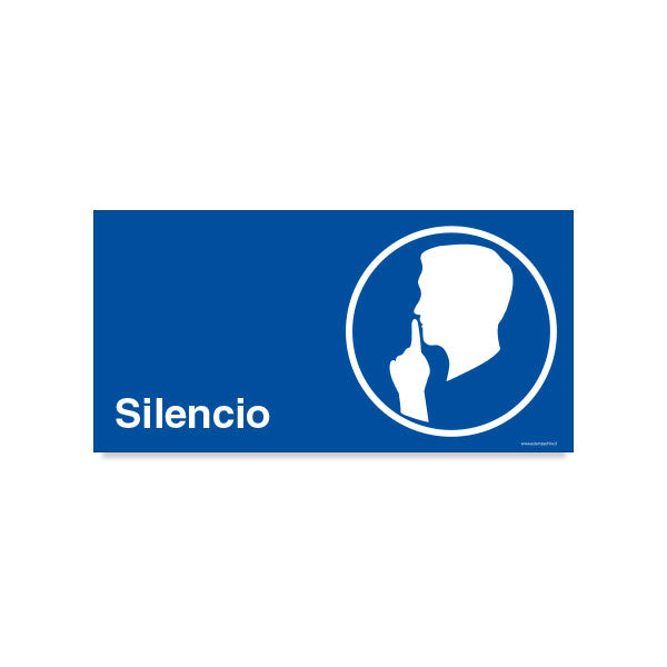 Silencio – Señaléticas Estampa