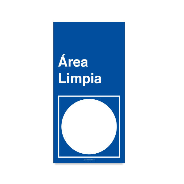 Área Limpia – Señaléticas Estampa