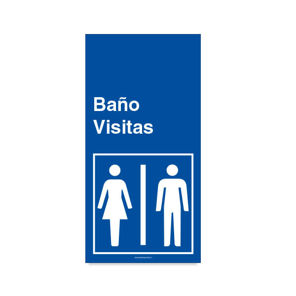 Baño Visitas – Señaléticas Estampa