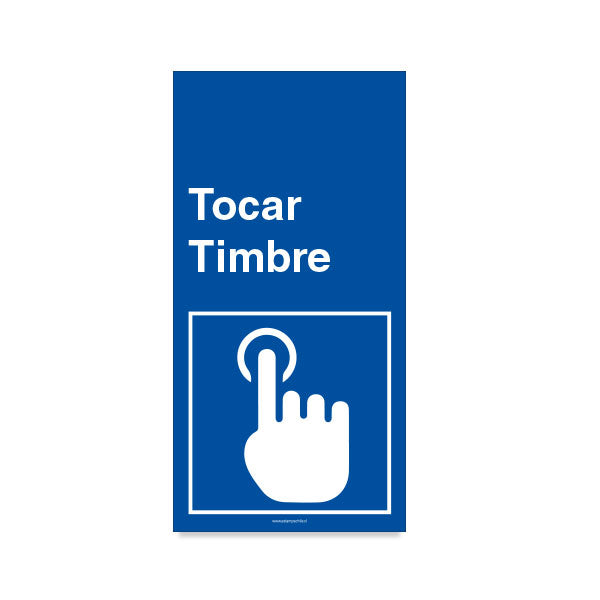 Tocar Timbre – Señaléticas Estampa