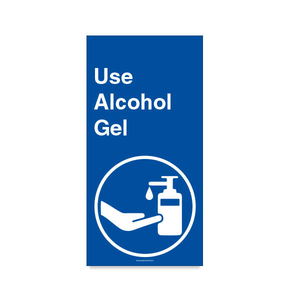 Use Alcohol Gel – Señaléticas Estampa