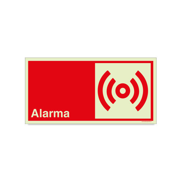 Alarma – Señaléticas Estampa
