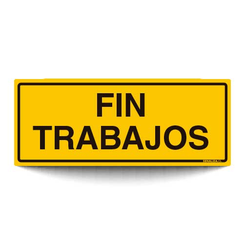 Fin Trabajos – Señaléticas Estampa
