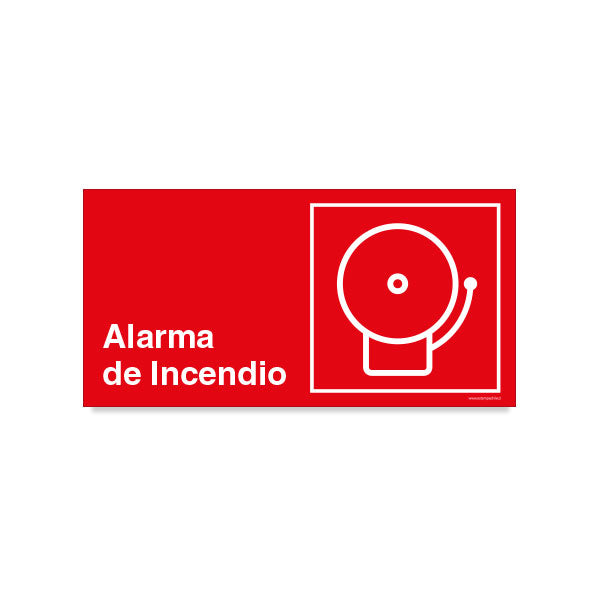 Alarma de Incendio – Señaléticas Estampa