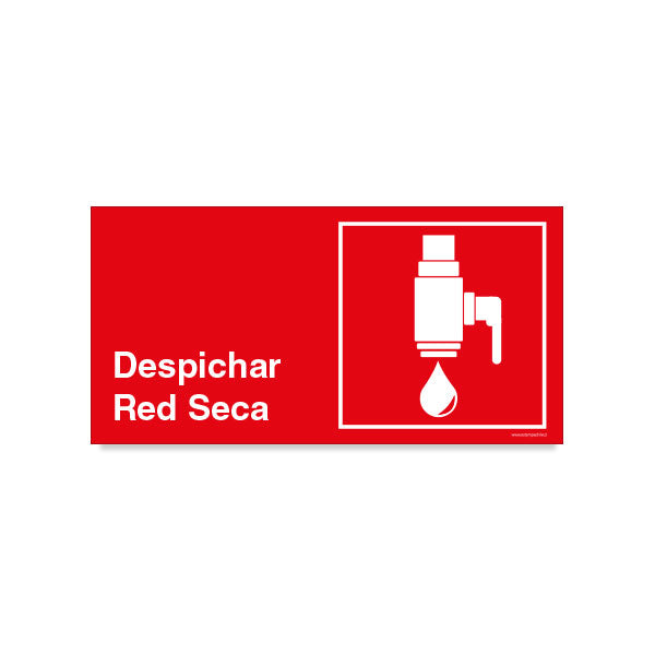 Despichar Red Seca – Señaléticas Estampa