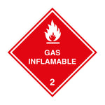 Rombo Gas Inflamable 2 – Señaléticas Estampa