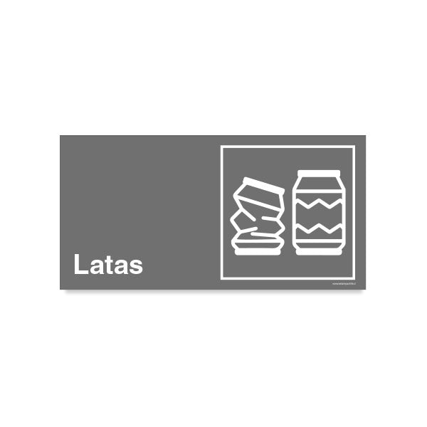 Latas – Señaléticas Estampa