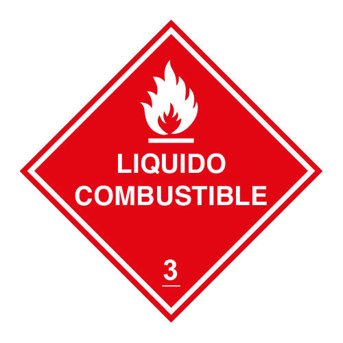 Rombo Liquido Combustible 3 – Señaléticas Estampa