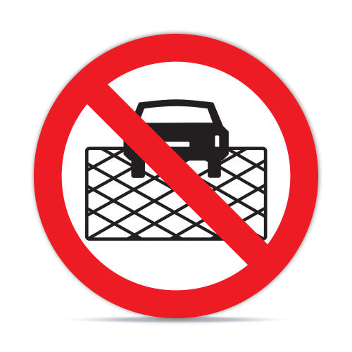 No Bloquear Cruce – Señaléticas Estampa