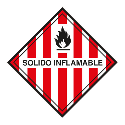 Rombo Solido Inflamable – Señaléticas Estampa