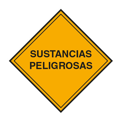 Rombo Sustancias Peligrosas – Señaléticas Estampa