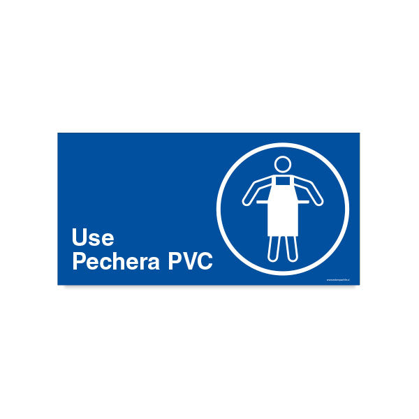 Use Pechera PVC – Señaléticas Estampa