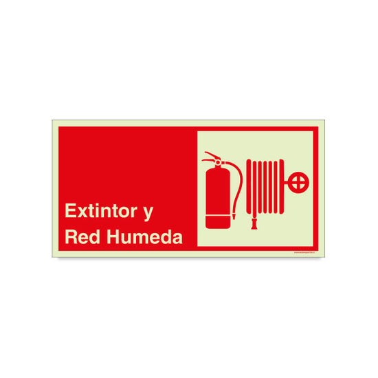 Extintor y Red Humeda – Señaléticas Estampa