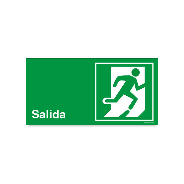 Salida Derecha – Señaléticas Estampa
